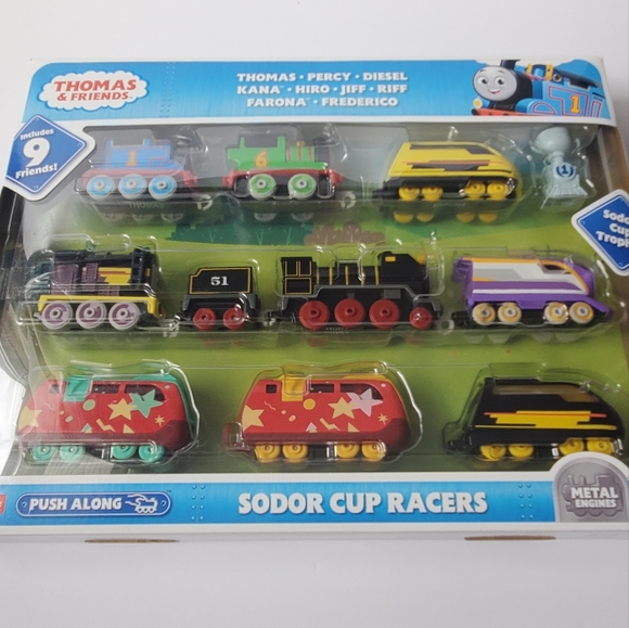 Thomas & Friends | Toys | Thomas Friends Toy Trains Sodor Cup Racers ...